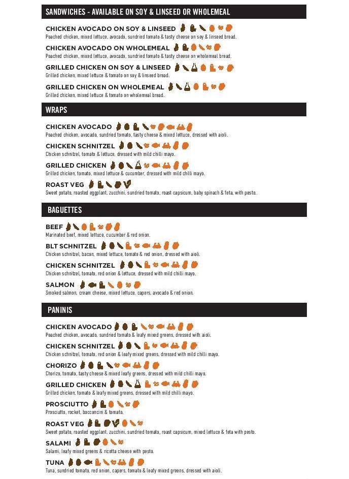 Menu at Soul Origin Rundle Mall restaurant, Adelaide, Shop G45/71-99 ...