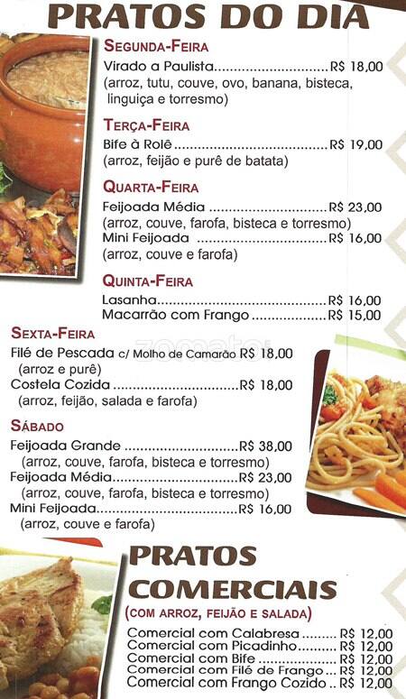 Boteco do Mica Menu, Menu de Boteco do Mica, Pinheiros, São Paulo ...