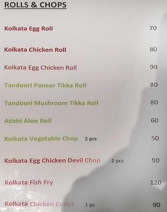 Menu of Grand Trunk Road Connecting Cuisines, Bopal, Ahmedabad