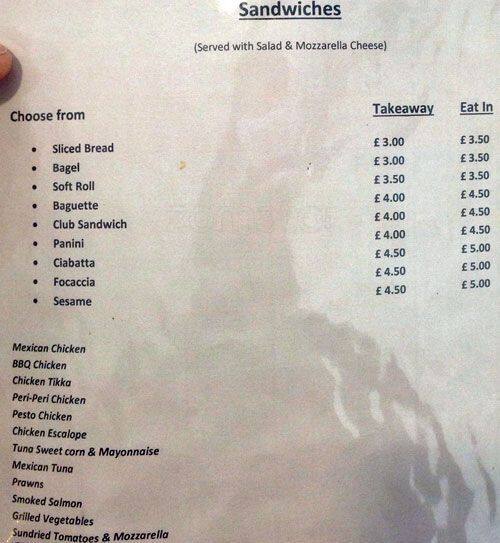 Menu at KOZZEE Brunch, Coffee & Desserts - Soho, London, 193 Wardour St