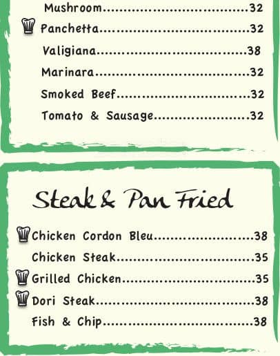 Menu at Fun & Food, Tangerang, Ruko Paramount Center 2