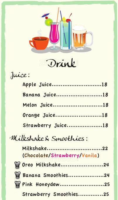 Menu at Fun & Food, Tangerang, Ruko Paramount Center 2