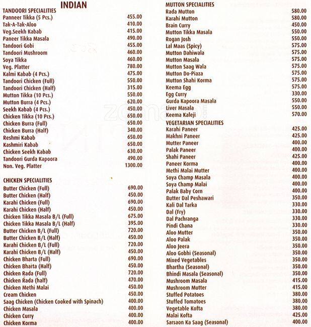 Pindi, Pandara Road Market, New Delhi - Zomato