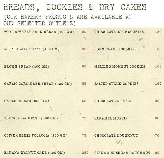Menu at Garlic And Greens, Chandigarh, 178-178A