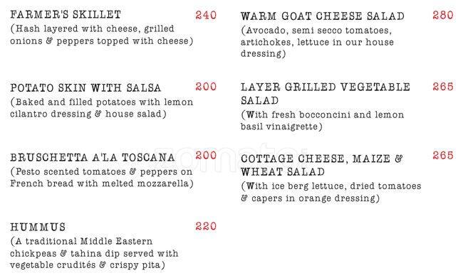 Menu at Garlic And Greens, Chandigarh, 178-178A