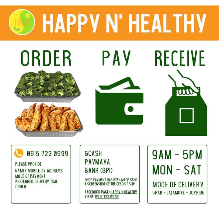 Menu at Happy N' Healthy restaurant, Manila, Agno Food Court