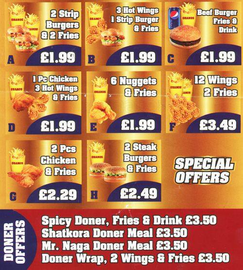 Oranos Menu, Menu for Oranos, Kilburn, London - Zomato UK