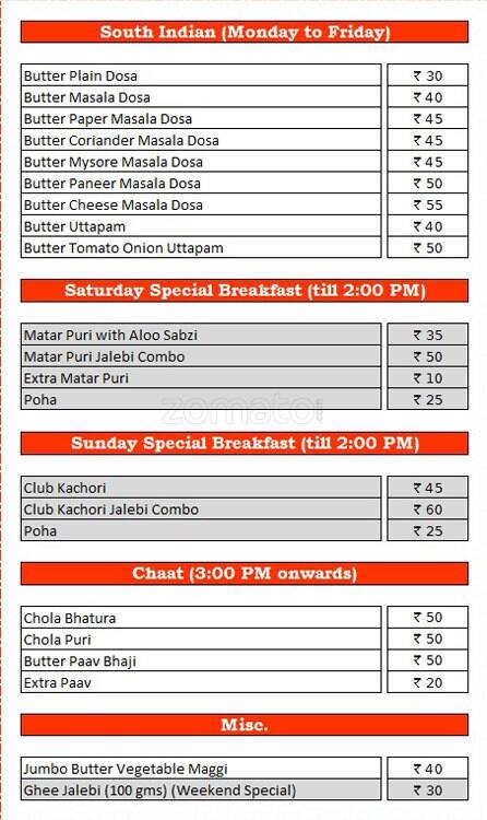 Menu at Hinglish Cafe, Hyderabad, H. No. 1-98/7/66