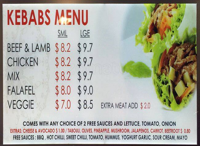 ISPA Kebabs Menu, Menu for ISPA Kebabs, Stafford, Brisbane - Urbanspoon ...