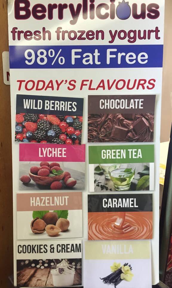 Berrylicious Menu, Menu for Berrylicious, Northbridge, Perth ...