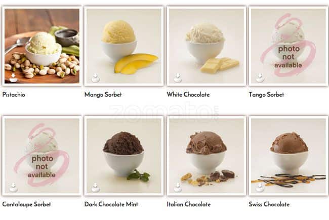 Menu at Mora Iced Creamery desserts, Bainbridge Island, 139 Madrone Ln N