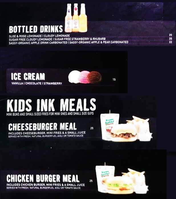 Menu at BurgerFuel · Yas Mall | Gourmet Burgers restaurant, Abu Dhabi ...