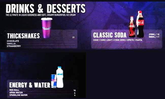 Menu at BurgerFuel · Yas Mall | Gourmet Burgers restaurant, Abu Dhabi ...