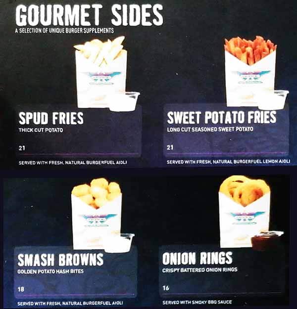 Menu at BurgerFuel · Yas Mall | Gourmet Burgers restaurant, Abu Dhabi ...