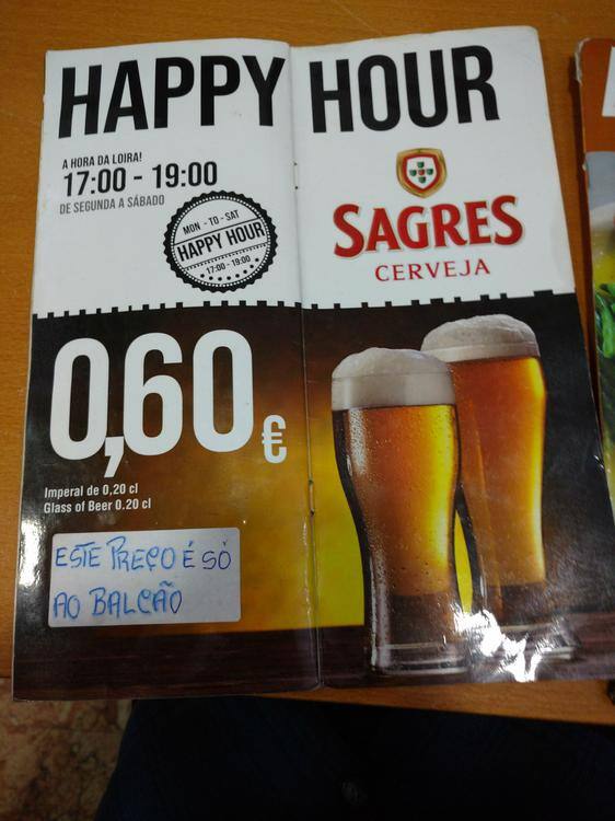 Menu em Quatro Estações restaurante, Lisboa, Cais do Sodré