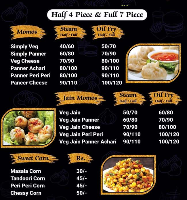Menu of FMB Food Corner, Mulund West, Mumbai