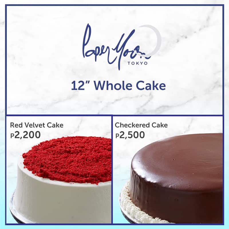 Menu at Paper Moon Cafe, Mandaluyong