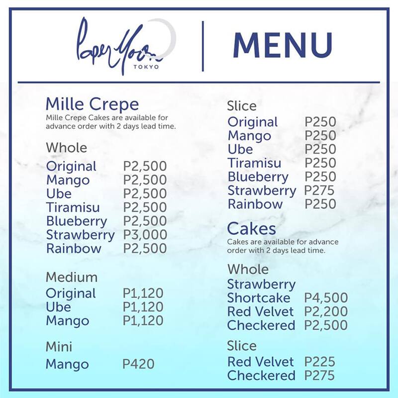 Menu At Paper Moon Cafe Mandaluyong Menu At Paper Moon Cafe Mandaluyong