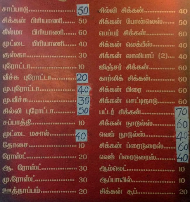 Hotel Chola Menu, Menu for Hotel Chola, Ramanathapuram, Coimbatore - Zomato