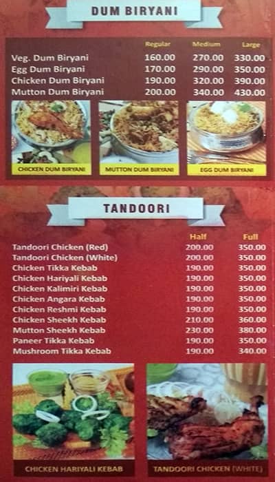 Menu at Pride Kitchen Hyderabadi Biryani, Kalyan, Shop No.1 & 2
