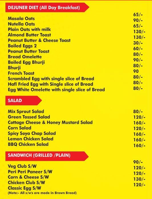 Menu of Diet Protocol, Hinjawadi, Pune