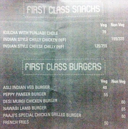Menu at Tikka Express - Abhir Foods, Sahibzada Ajit Singh Nagar, 168