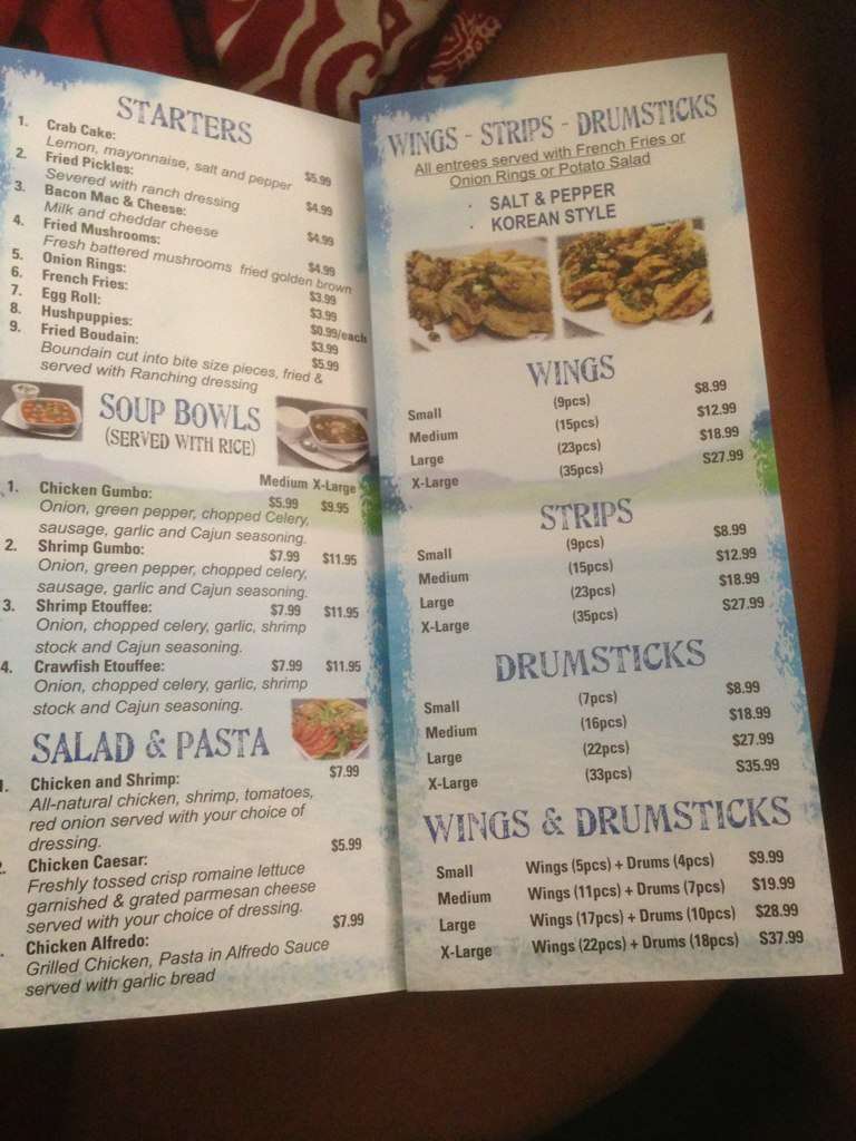 Seafood Cajun Express Menu, Menu for Seafood Cajun Express, Beaumont ...