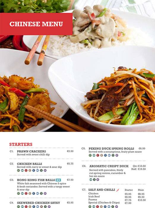 Menu at Lets Eat In Sandyford fast food, Dublin, Unit 61B
