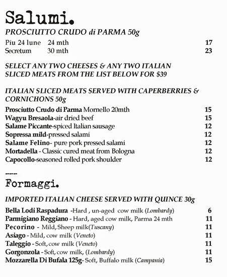 400 Gradi Menu, Menu for 400 Gradi, Brunswick, Melbourne - Urbanspoon ...