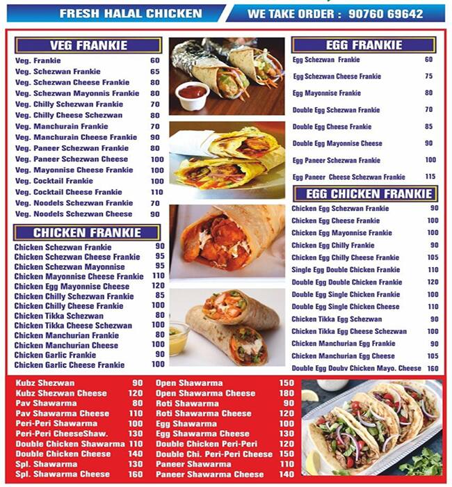 Menu of New Fresh Bake, Sanpada, Navi Mumbai