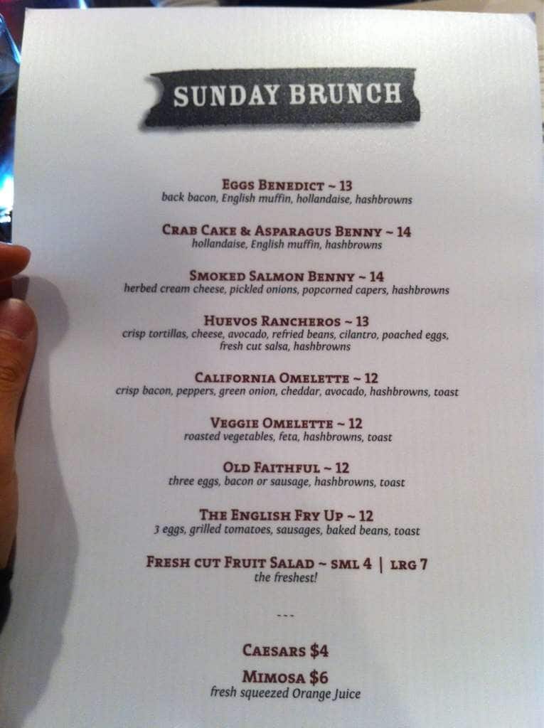 The Local Kitchen Menu, Menu for The Local Kitchen, Victoria, City of ...