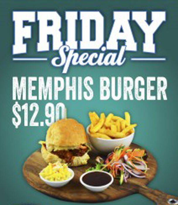 Menu at Fifth Quarter Sports Bar, West Lakes