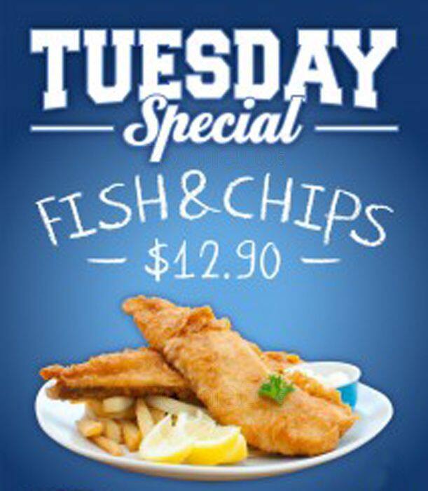 Menu at Fifth Quarter Sports Bar, West Lakes