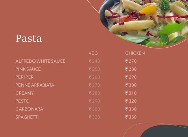 Menu of Cypher - The Fusion Food & Cafe, Vasai, Mumbai