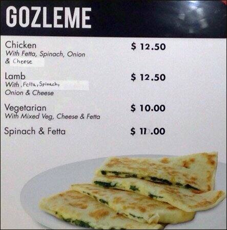 Menu at Cosmos Kebabs fast food, Connolly