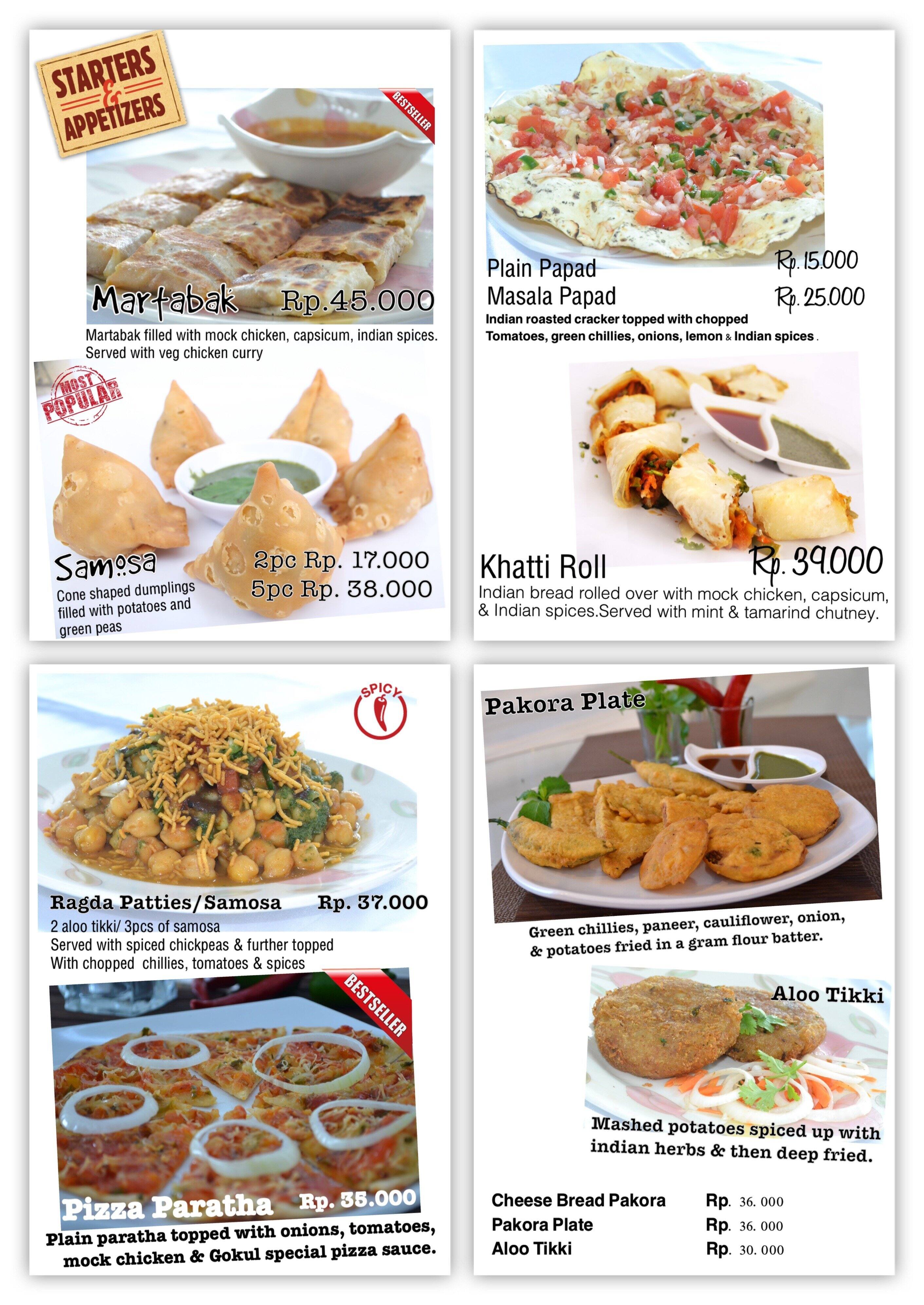 Gokul Resto Menu, Menu untuk Gokul Resto, Pasar Baru, Jakarta - Zomato ...