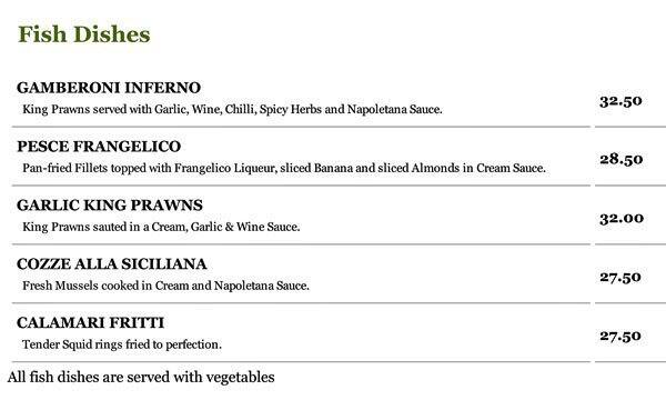 Menu at Da Sette Soldi pizzeria, Calamvale, Beaudesert Rd