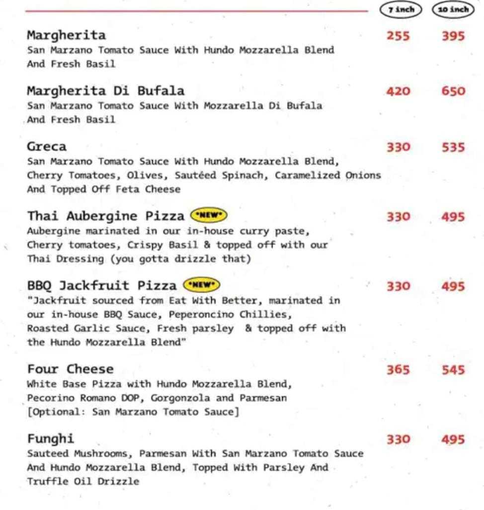 Menu of Pasty Home Pizza, Nalasopara, Mumbai