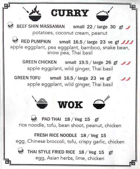 Menu at The Hall at Welcome to Brunswick restaurant, Brunswick