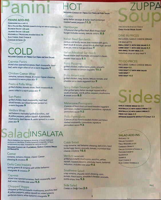 Cafe Roma Menu, Menu for Cafe Roma, Elgin, Chicago - Urbanspoon/Zomato