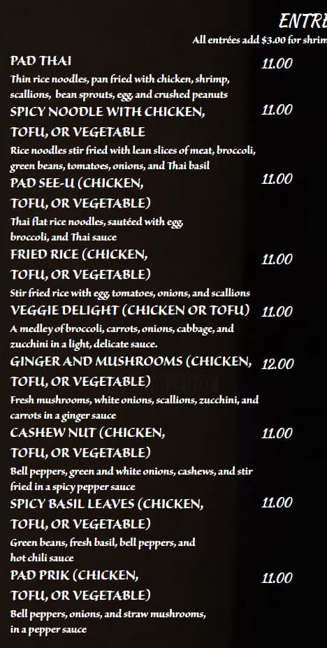 Menu at Shiki Birmingham restaurant, Homewood, 300 19th St S Suite 109