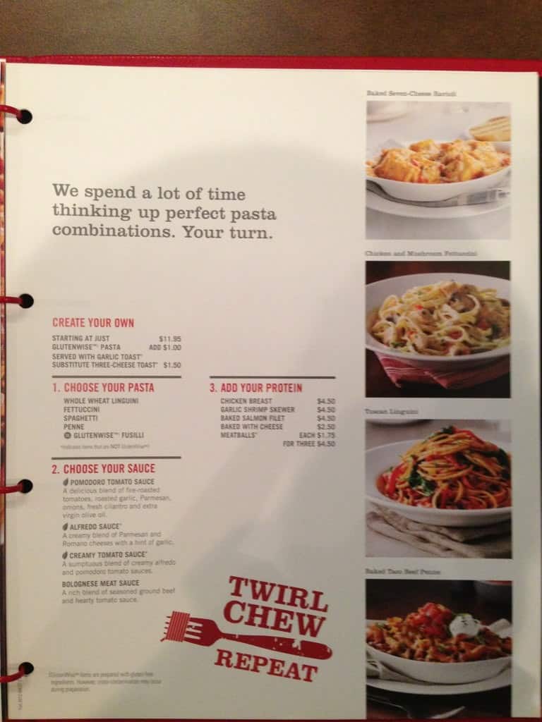 Menu at Boston Pizza pizzeria, Prince Albert