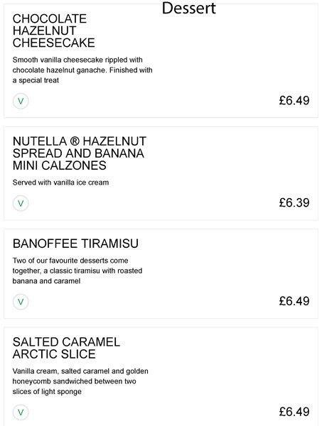 Menu at Bó Drake BBQ, London