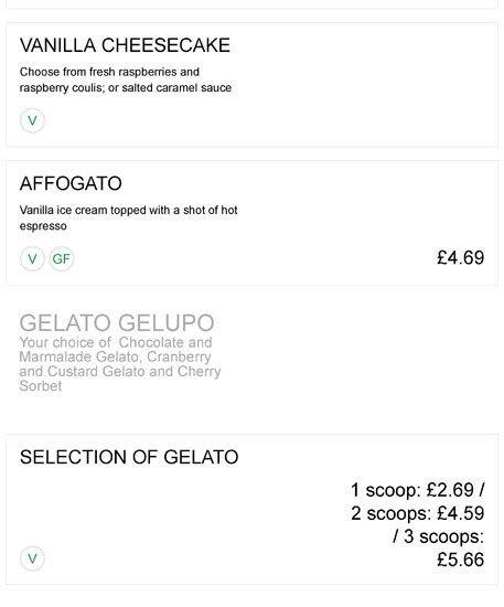 Menu at Bó Drake BBQ, London