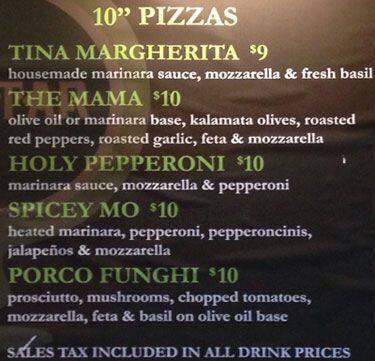 Menu at Nectar Lounge pub & bar, Seattle