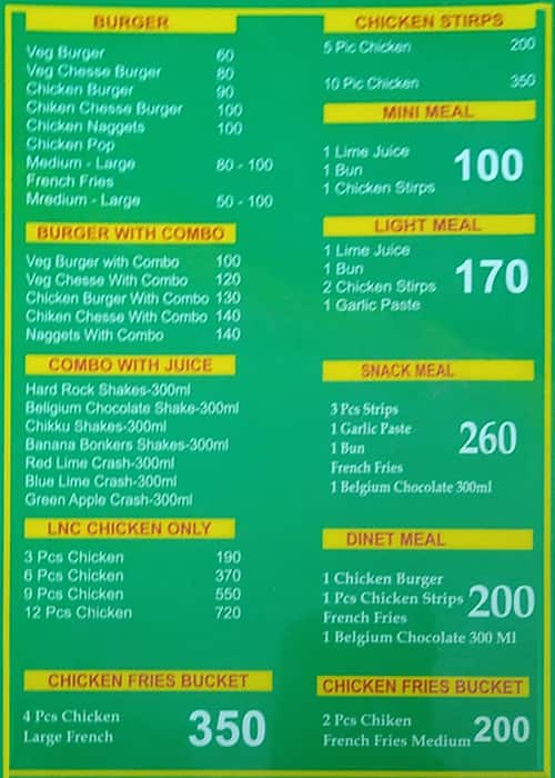 Menu at THE LASSI CORNER, Bengaluru, First Floor