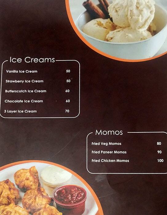 Menu of Zan Cafe, Potheri, Chennai