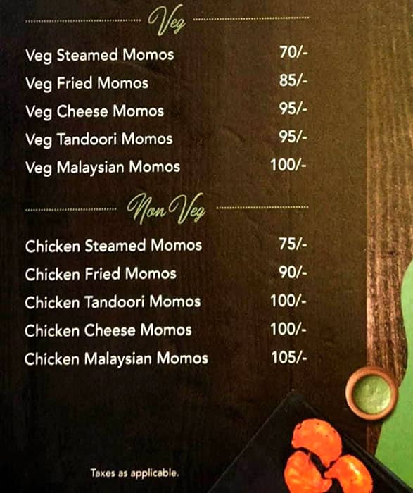 Menu of Shreeji Fast Food, Kalyan, Thane