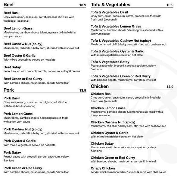 Menu at Southern Star Cafe & Restaurant, Merriwa