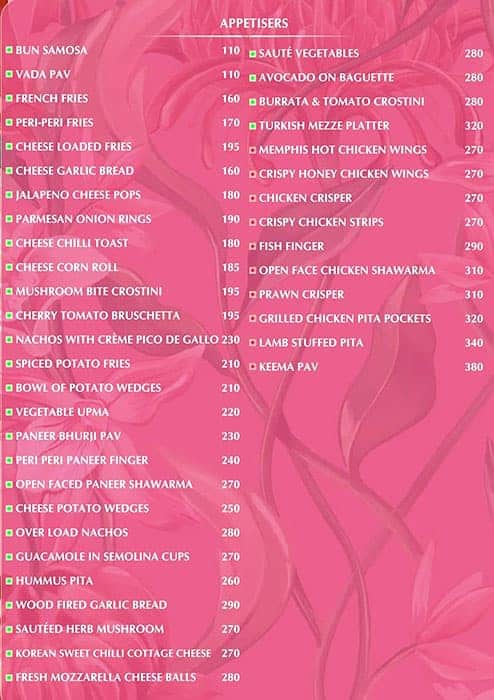 Menu of The Magnolia-Coffee & InBetween, Malviya Nagar, Jaipur